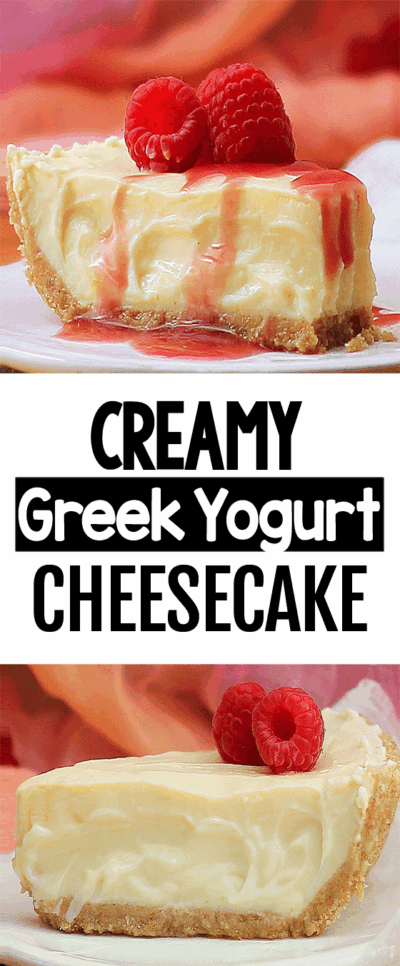 Greek Yogurt Cheesecake - Chocolate Covered Katie