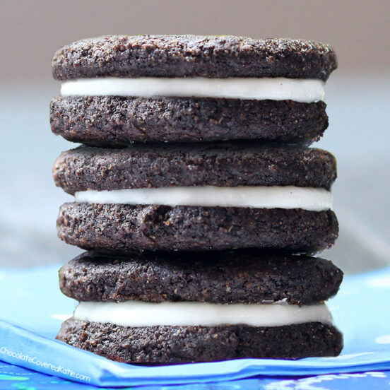 Healthy Vegan Oreos!