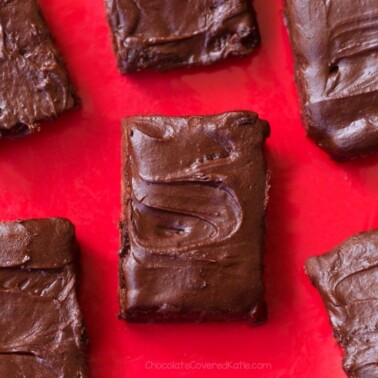 Chocolate Workout Brownies - Chocolate Covered Katie