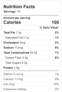 Nutrition - Gingerbread - Chocolate Covered Katie