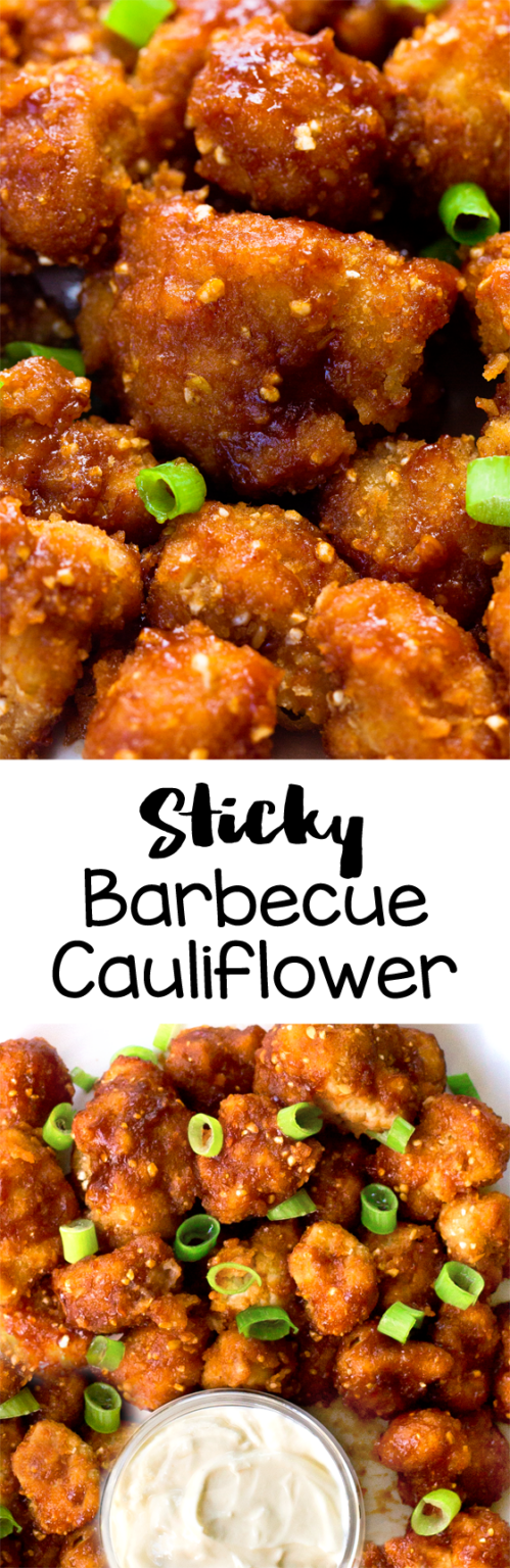 BBQ Cauliflower Wings - The Crispy & Secretly Healthy Recipe!