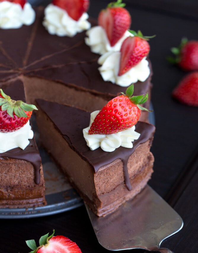 The Ultimate Chocolate Truffle Pie - NO Baking Required!