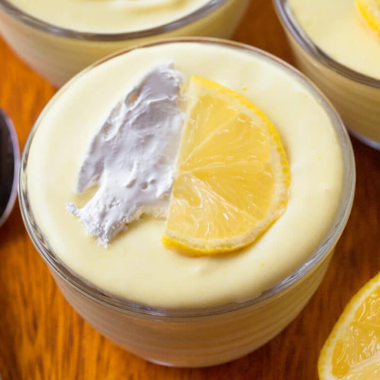 Lemon Mousse - Creamy, Dreamy, and so Delicious!
