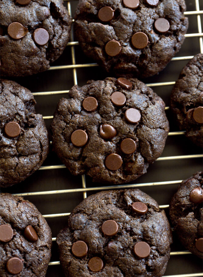 Vegan Chocolate Cookies - Chocolate Covered Katie