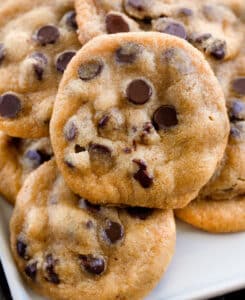 The BEST Healthy Chocolate Chip Cookies