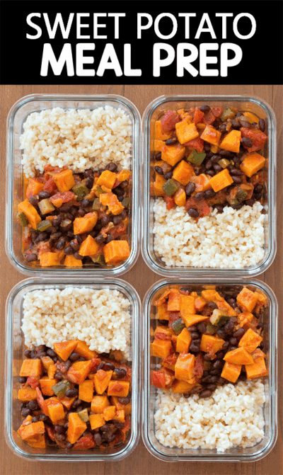 Sweet Potato Meal Prep - Chocolate Covered Katie