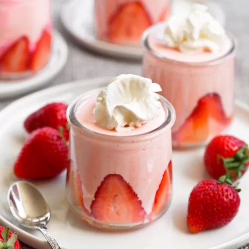 Strawberry Mousse Recipe No Bake Strawberry Mousse Recipe Simply