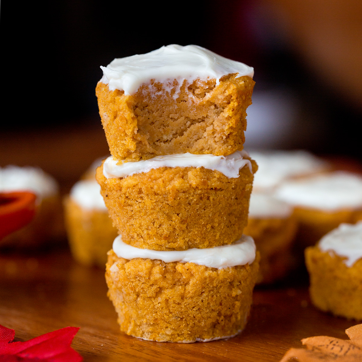 Flourless Pumpkin Muffins - Chocolate Covered Katie