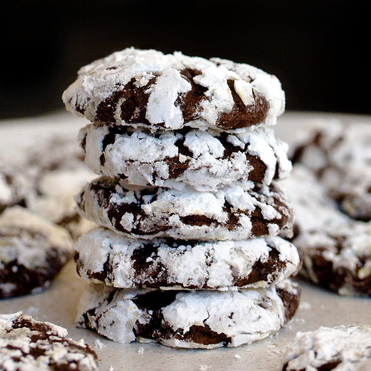 Chocolate Crinkle Cookies - The Best Holiday Cookie Recipe!