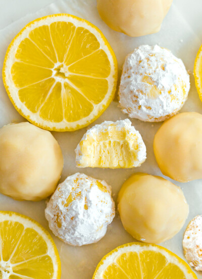 Lemon Truffles - Easy, 3 Ingredient Recipe!