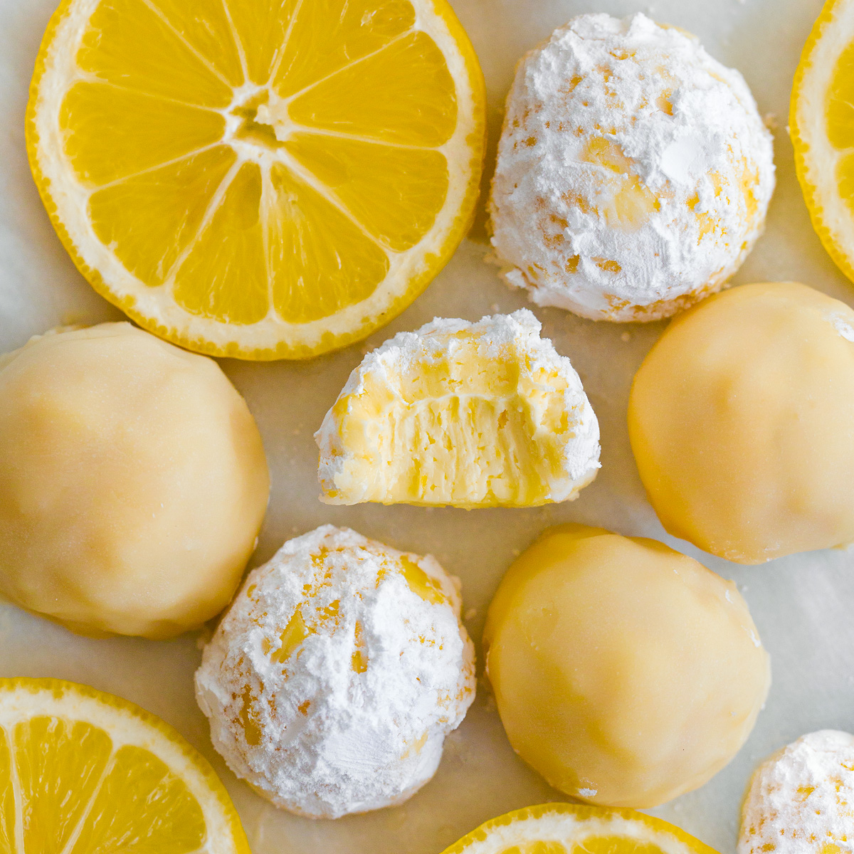 Lemon Truffles - Easy, 3 Ingredient Recipe!