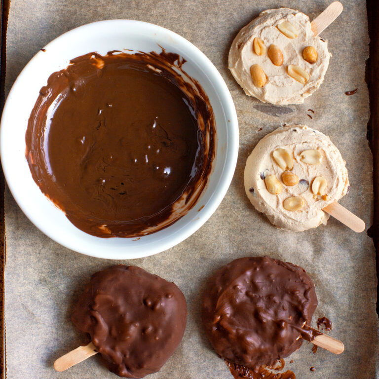 Chocolate Peanut Butter Buster Bars - Dairy Queen Copycat!