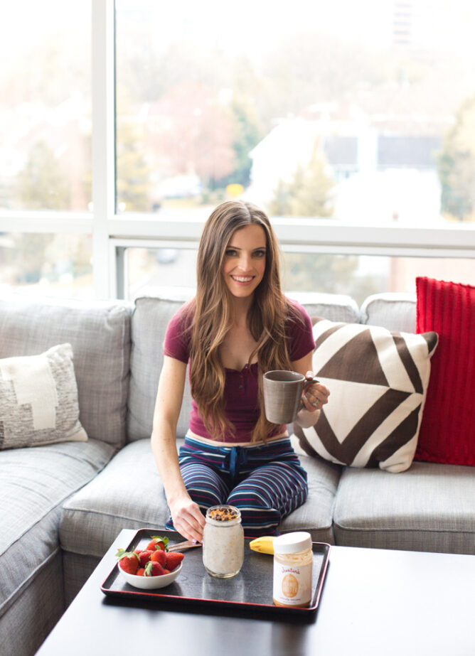 Peanut Butter Overnight Oats - Chocolate Covered Katie