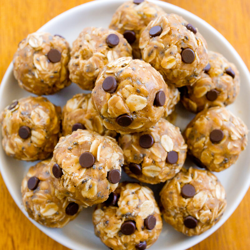 Energy Balls - Healthy No Bake Snack, With 10 Flavors!