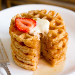 Protein Waffles Recipe - Over 45 Grams of Protein!