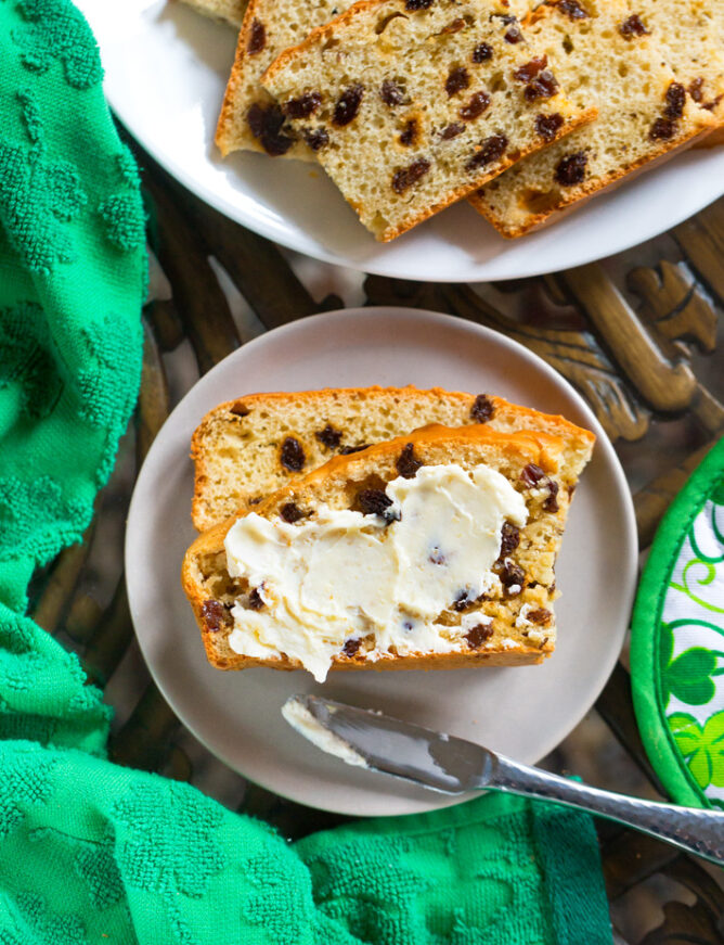 Vegan Irish Soda Bread - Chocolate Covered Katie