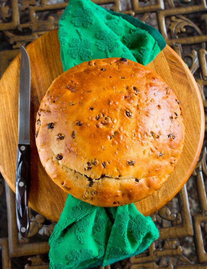 Vegan Irish Soda Bread - Chocolate Covered Katie