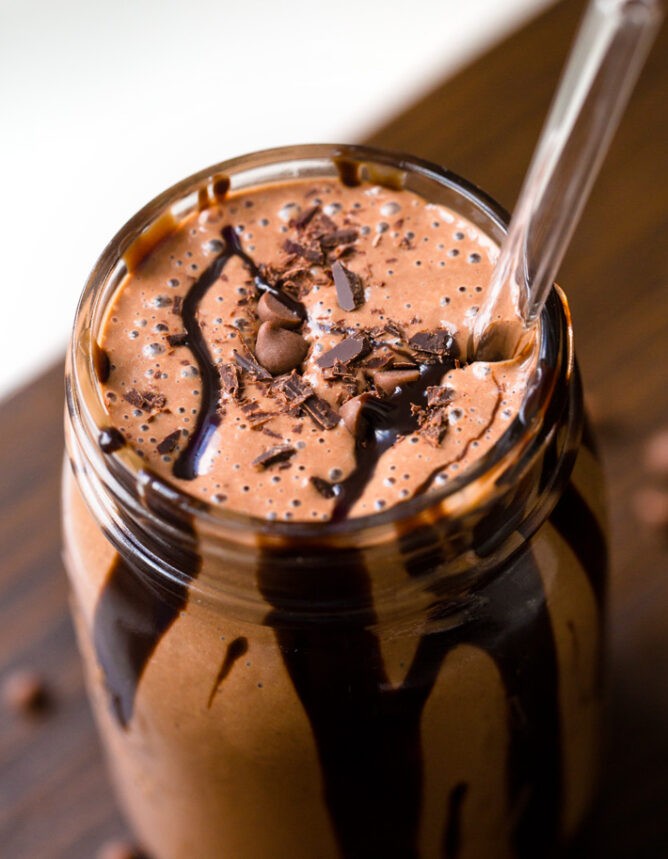 Chocolate Protein Shake - Over 55g Protein!
